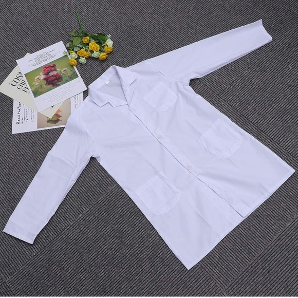 Costumes | Dress Up Halloween Kids Scientist Doctor White Lab Coat New ...